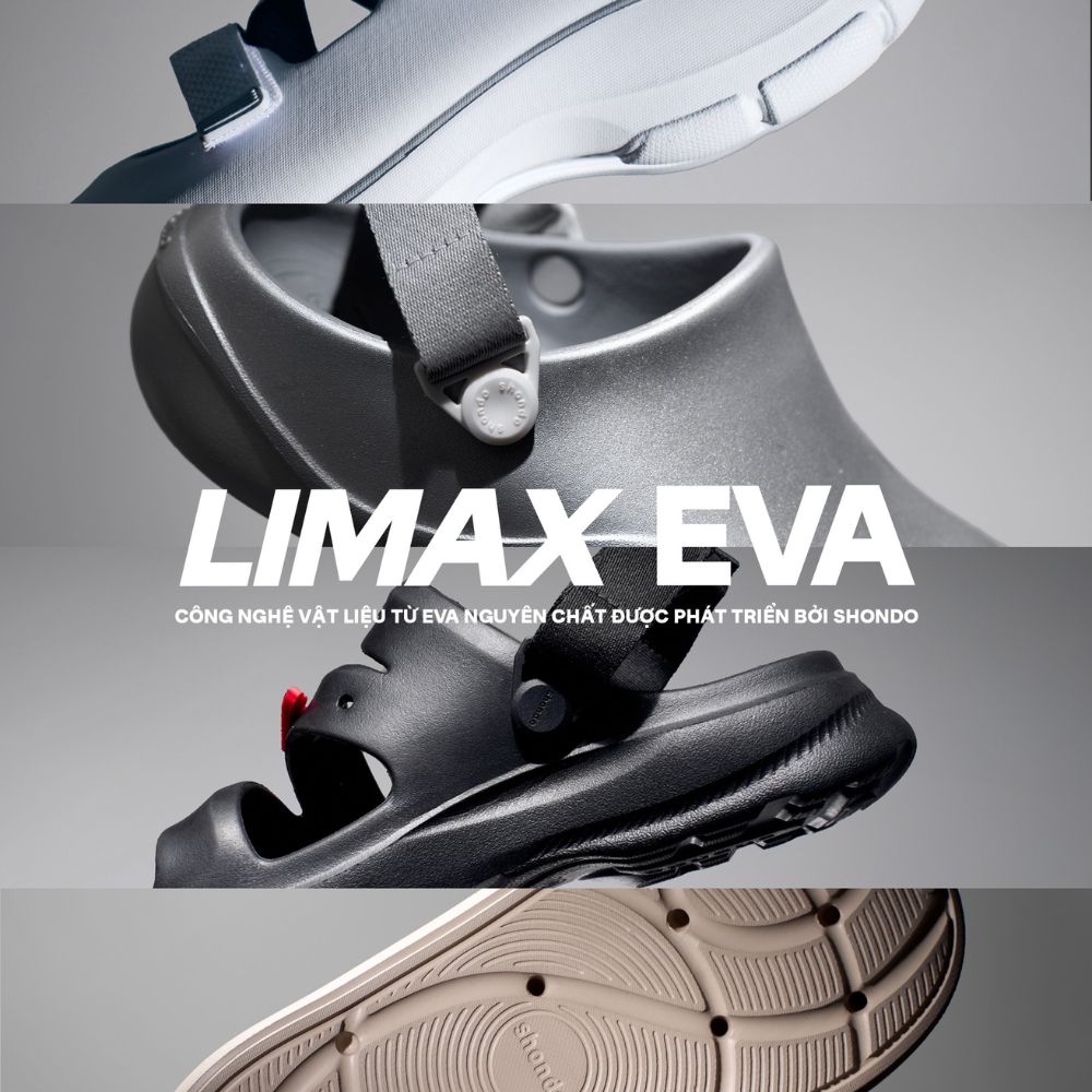 Limax EVA – Công nghệ vật liệu dẫn đầu xu hướng giày hiện đại