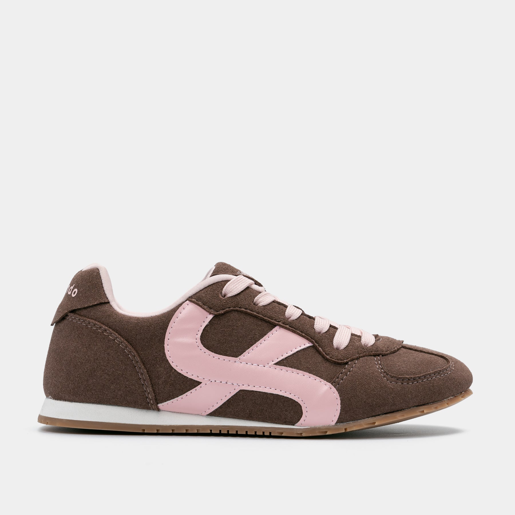 Giày Sneaker Shondo Class 5 Đế Thấp Nữ Nâu