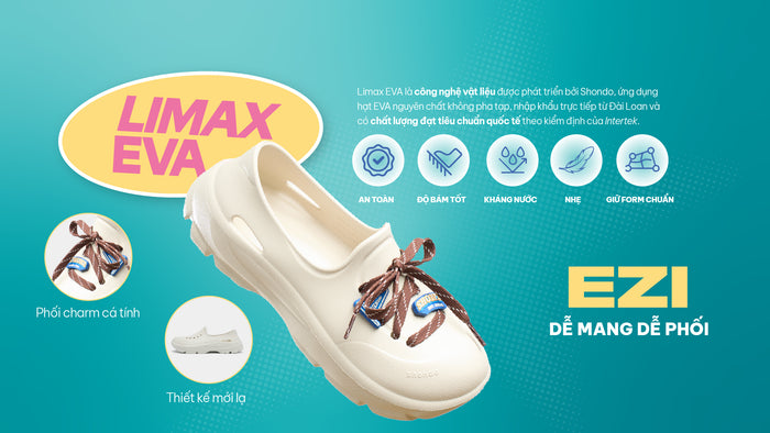 Limax EVA – Công nghệ vật liệu phát triển độc quyền bởi Shondo