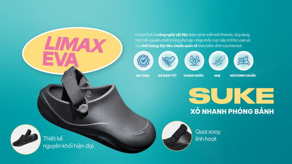 Limax EVA – Công nghệ vật liệu phát triển độc quyền bởi Shondo